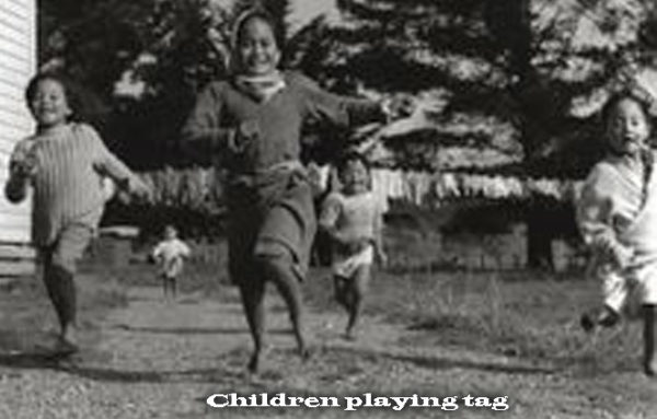 The games children played – Colonial times — Ronnie Lee. rocks