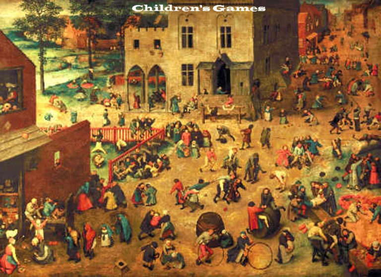 The games children played – Middle-Ages — Ronnie Lee. rocks