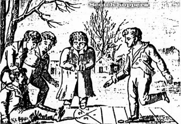 The games children played – Colonial times — Ronnie Lee. rocks